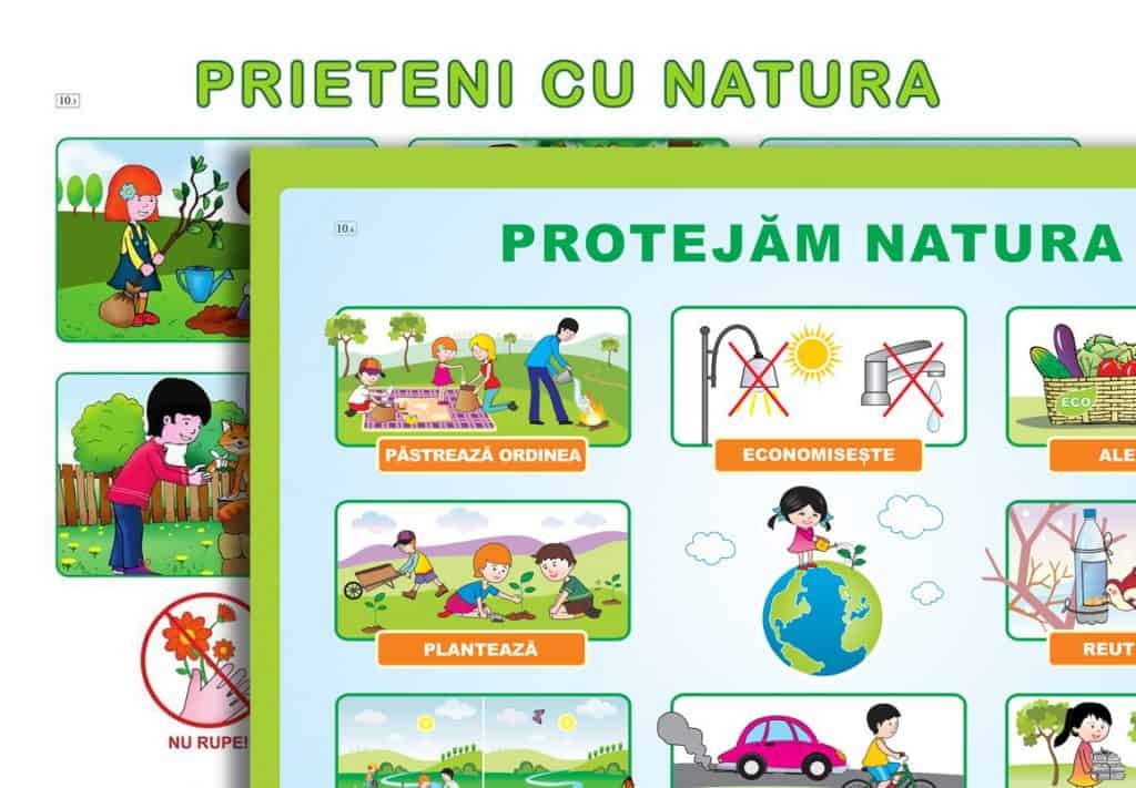 Ecologie și protecția mediului; planșe - Editura Epigraf